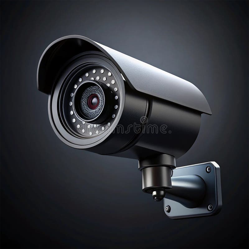 Subtle and Elegant Black Background for Security Camera Design - AI ...