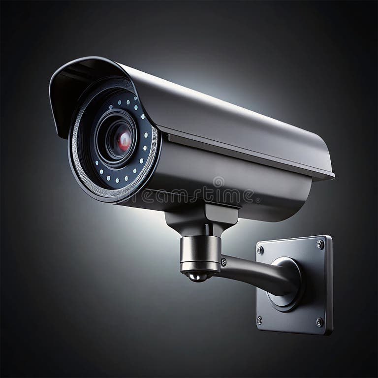 Subtle and Elegant Black Background for Security Camera Design - AI ...