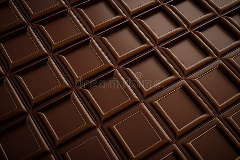 AI Generated Sweet Chocolate Texture Stock Illustration - Illustration ...