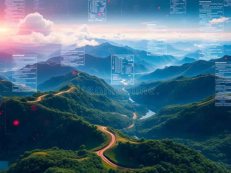 AI-Generated Synthetic Reality – a Fusion of Dreams and Data Stock ...