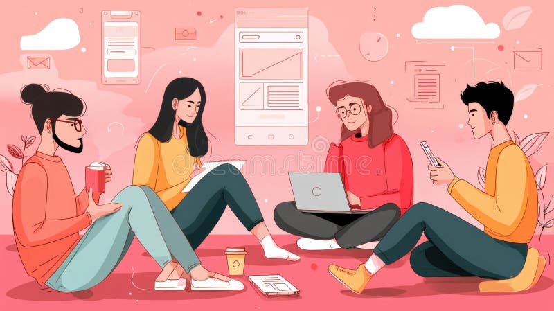 Technological Fluency Stock Illustrations – 11 Technological Fluency ...