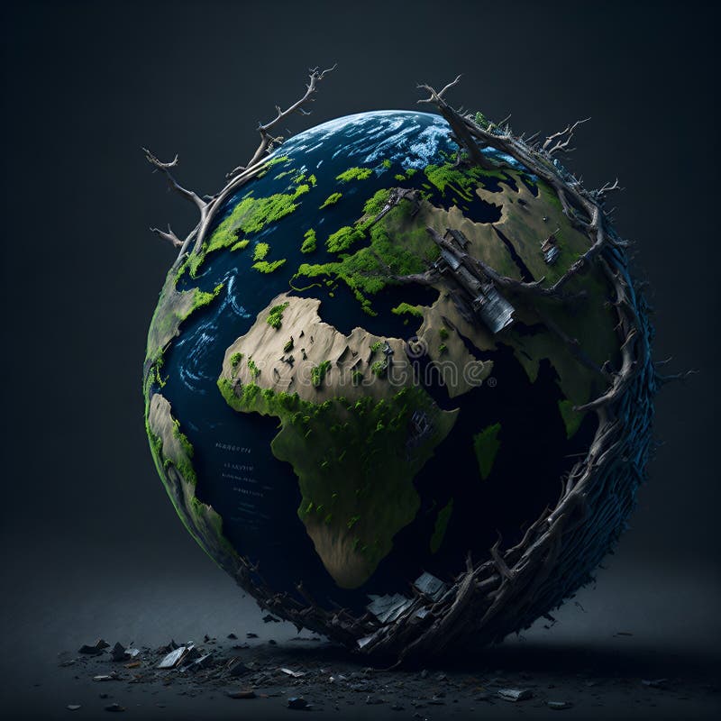 Earth Growing Out Stock Illustrations – 246 Earth Growing Out Stock ...