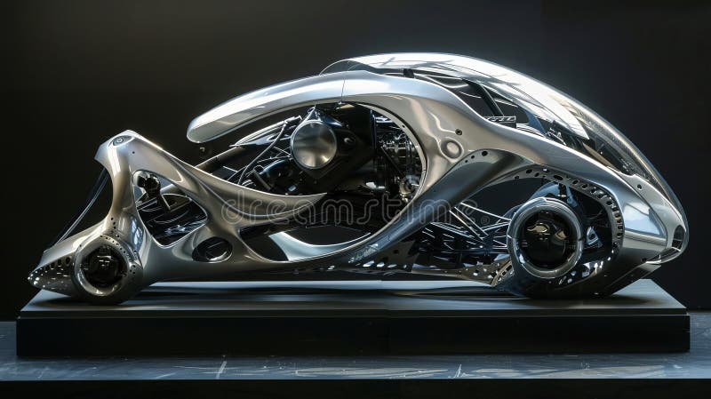 AI Generated. a Unique Car of the Future with Modern Design and ...