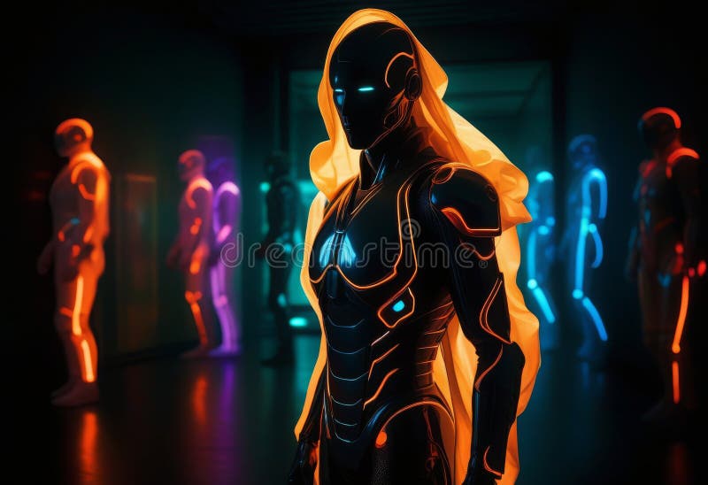 Unveiling the Altered Humanoids in Genetic Modification Realms Stock ...