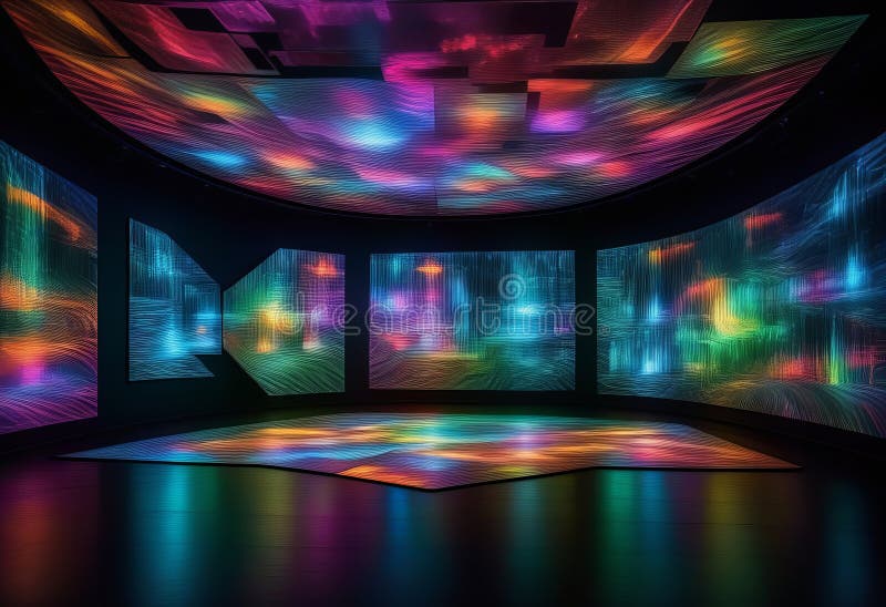 Unveiling the Pulsating Mystique of Alien Holography Stock Illustration ... Unveiling the Pulsating Mystique of Alien Holography Stock Illustration ...