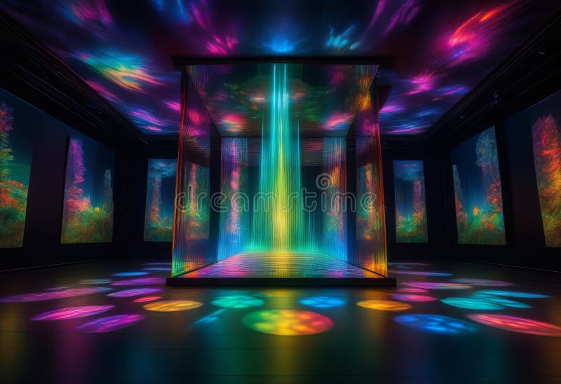 Unveiling the Pulsating Mystique of Alien Holography Stock Illustration ... Unveiling the Pulsating Mystique of Alien Holography Stock Illustration ...