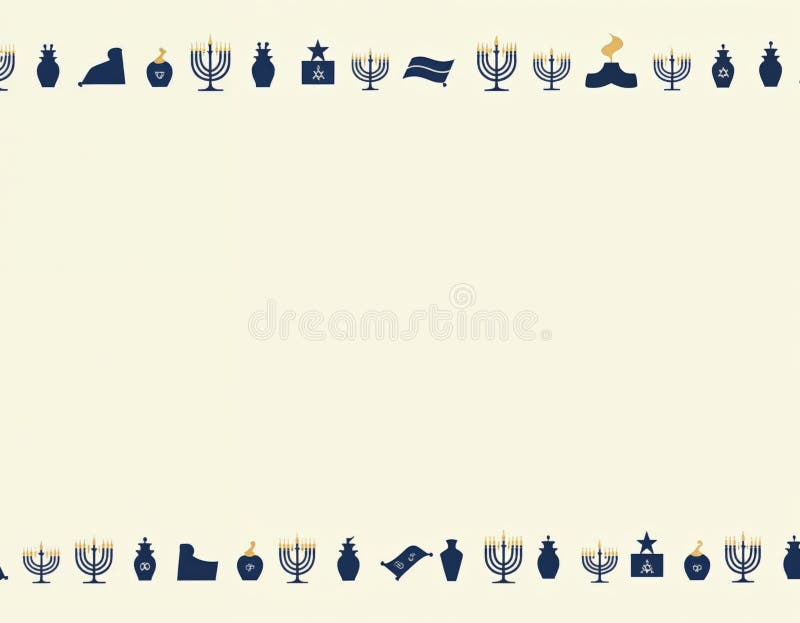 A Vector Collection of Menorah and Dreidels with Torah Scrolls and ...