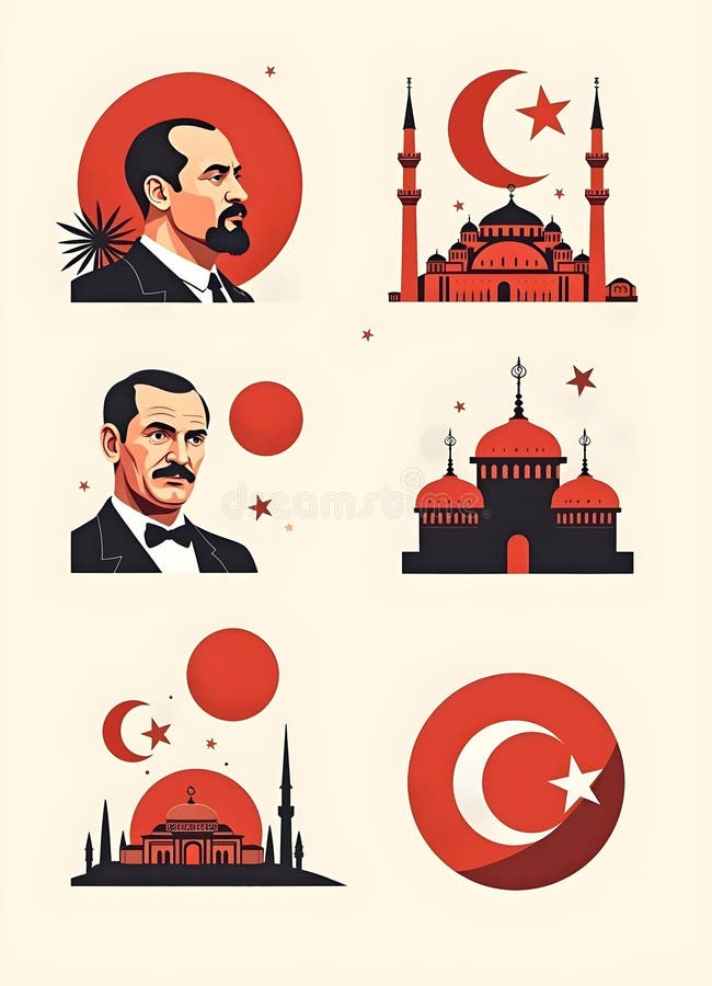 Atatrks Profile Stock Illustrations – 3 Atatrks Profile Stock ...