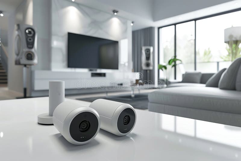 Advanced Cameras at Home Provide Security by Monitoring Entries ...