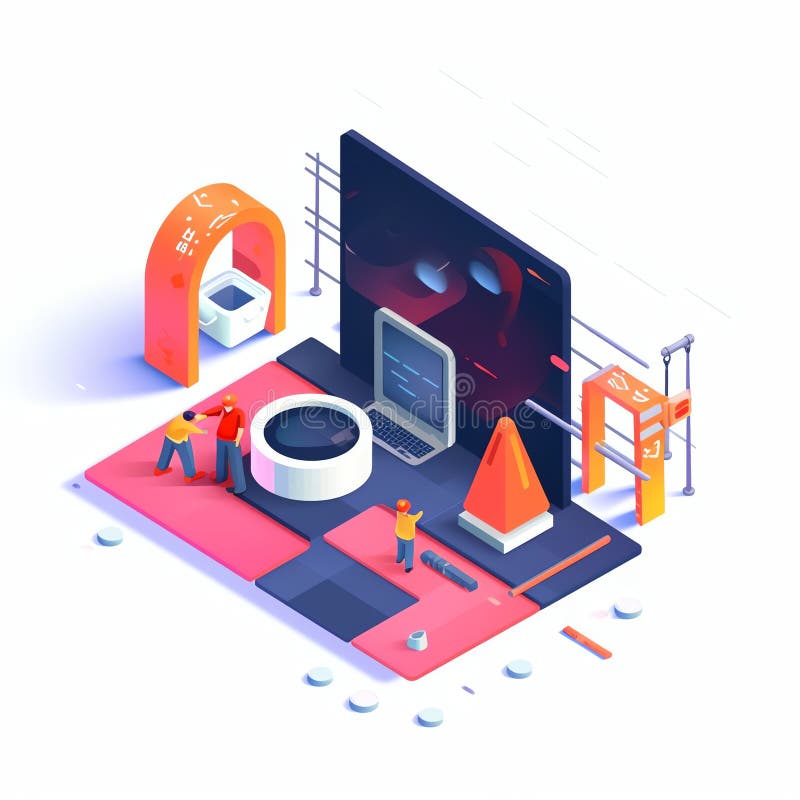 4Website_construction stock image. Image of creative - 279287079