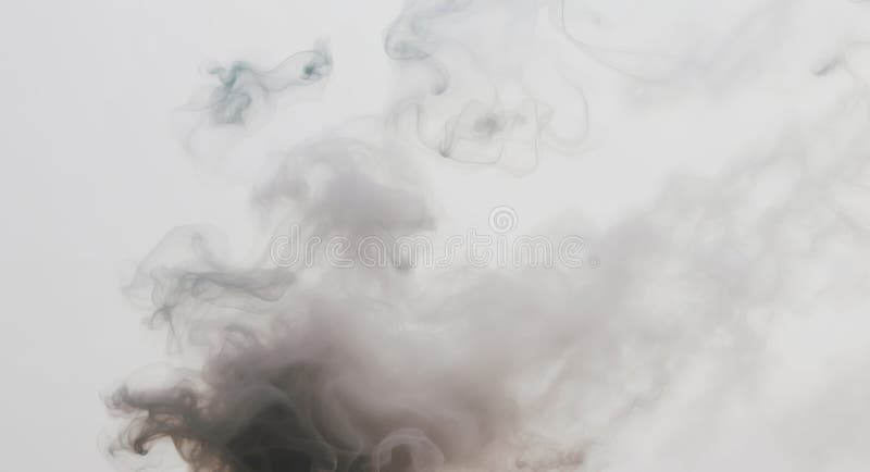 Wispy Smoke Gradient with Gray To White Transition. Stock Illustration ...