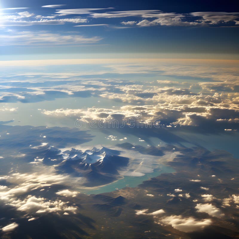 Earth Observation, Ai-generatet Stock Illustration - Illustration of ...