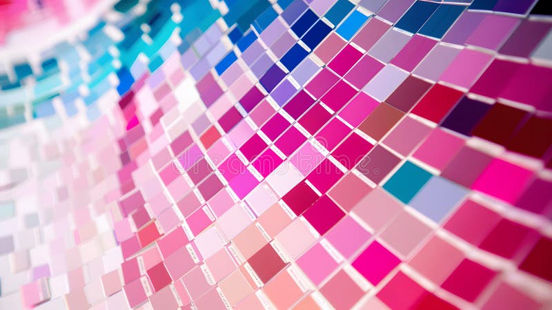 AI Generating Custom Color Schemes for a Website Options. Stock ...