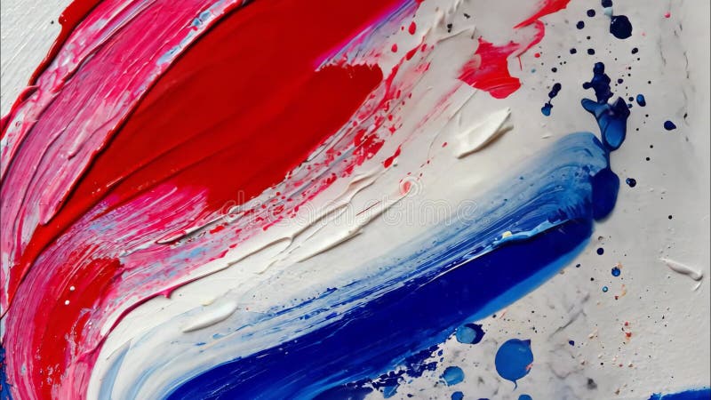 Abstract Expressionism Background with Colorful Paints Texture. AI ...