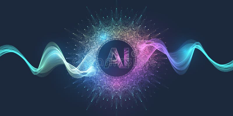 AI Generative Banner Concept in the Digital Style. Generative Ideas ...
