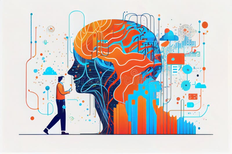 AI GENERATIVE,Big Data Concept, Technology Software Development Concept ...