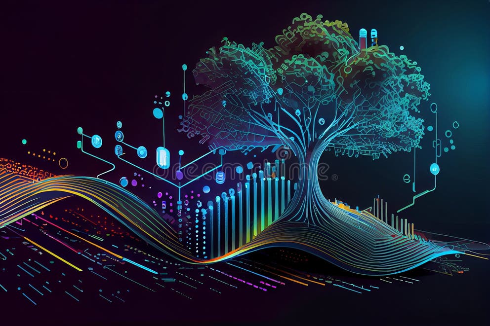 AI GENERATIVE,Big Data Concept, Technology Software Development Concept ...