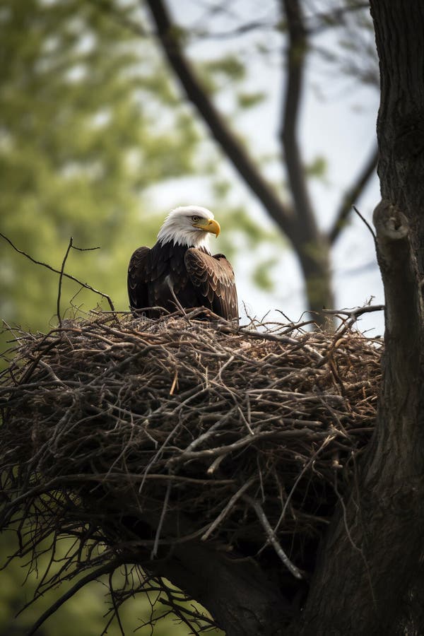 AI Generative - an Eagle Picture : Elegance in Motion in the Sky Stock ...