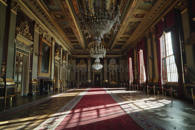 Ai Generative England Royal House Stock Illustration - Illustration of ...