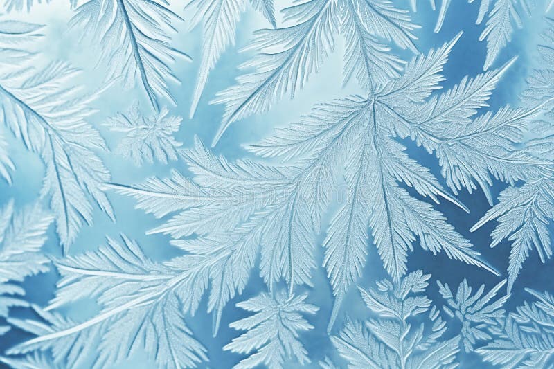 Macro Patterns Frost Window Glass Stock Illustrations – 83 Macro ...