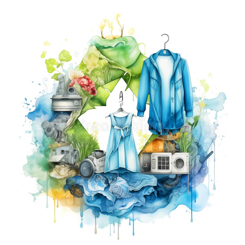 Ai Generative Go Green Recycle Concept Illustration Stock Illustration ... Ai Generative Go Green Recycle Concept Illustration Stock Illustration ...