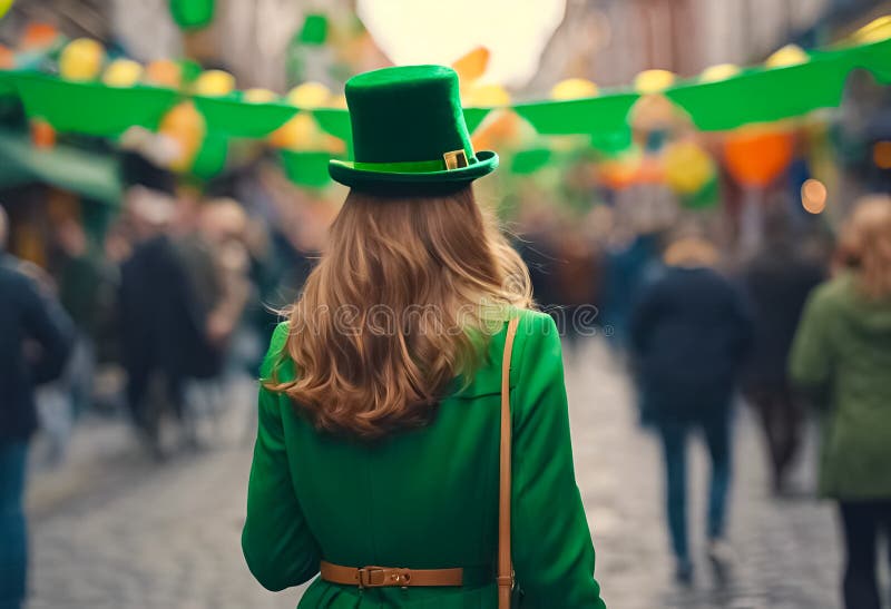 AI Generative Illustration of St Patrick S Day Stock Image - Image of ...