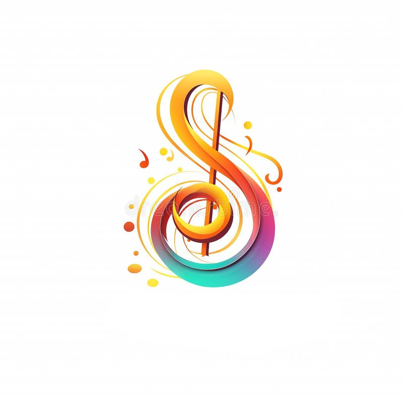 Music logo stock vector. Illustration of notation, tone - 13731704