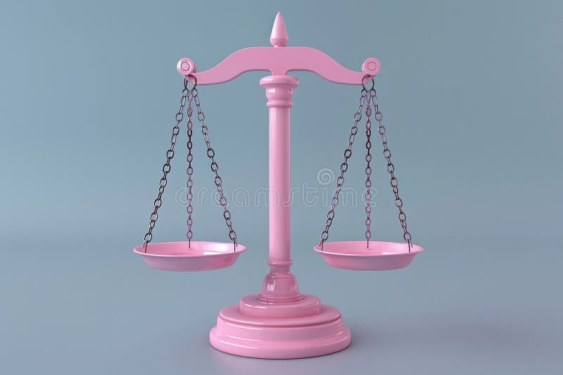 Ai Generative Plain Empty Scales Stock Illustration - Illustration of ...