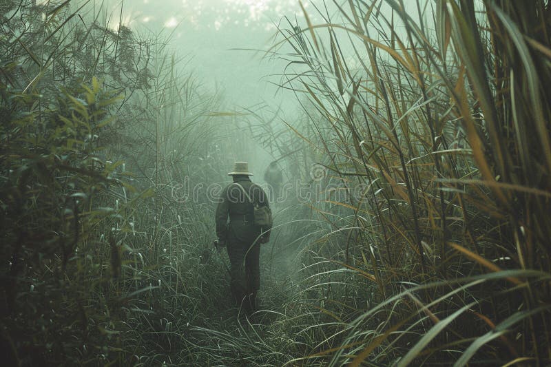 Ai Generative Protected Forest Guard Team Stock Illustration ...