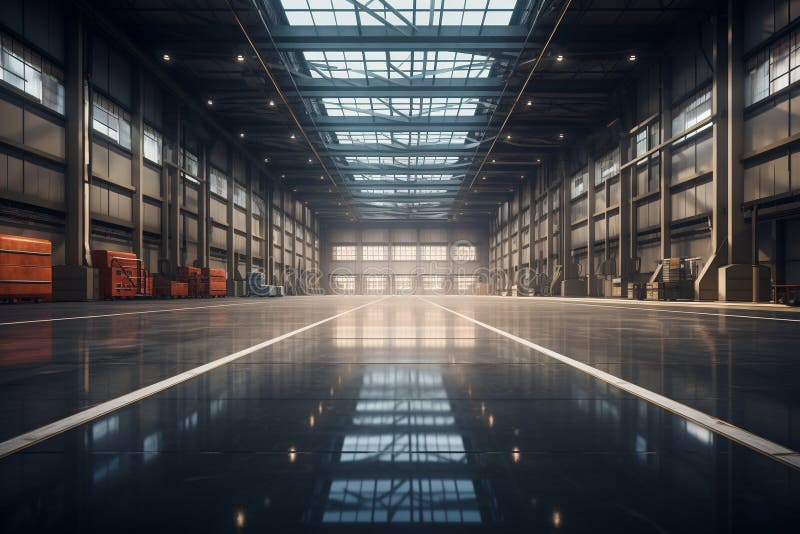 AI Generative. Retail Warehouse Logistics, Sorting and Distribution ...