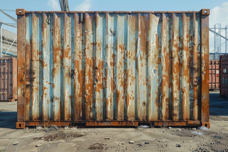 Rusted Shipping Container Graphic Stock Illustrations – 7 Rusted ...
