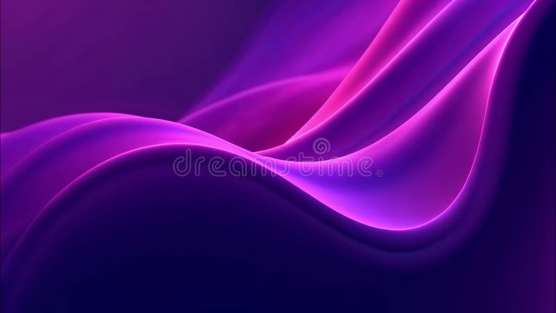 Violet Moving Wave, Abstract Animated Background Graphic. AI Generative Stock Footage - Video of ...