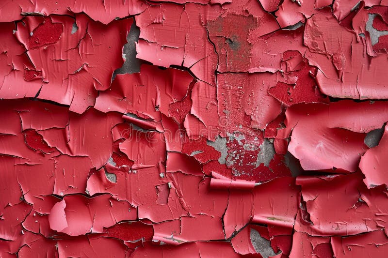 Ai Generative Wall with Peeling Paint Stock Illustration - Illustration ...