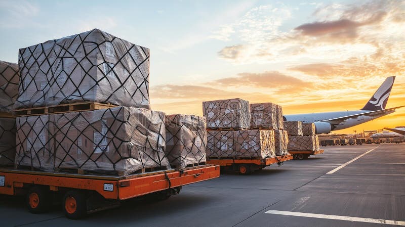 Freighter Loading Plane Stock Illustrations – 127 Freighter Loading ...