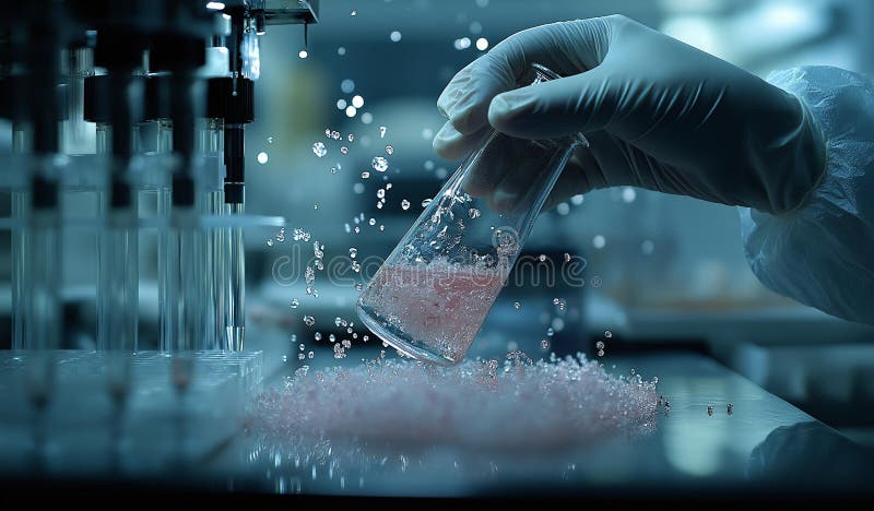 AI Generator Image of Culture for Testing Medicines Stock Illustration ...