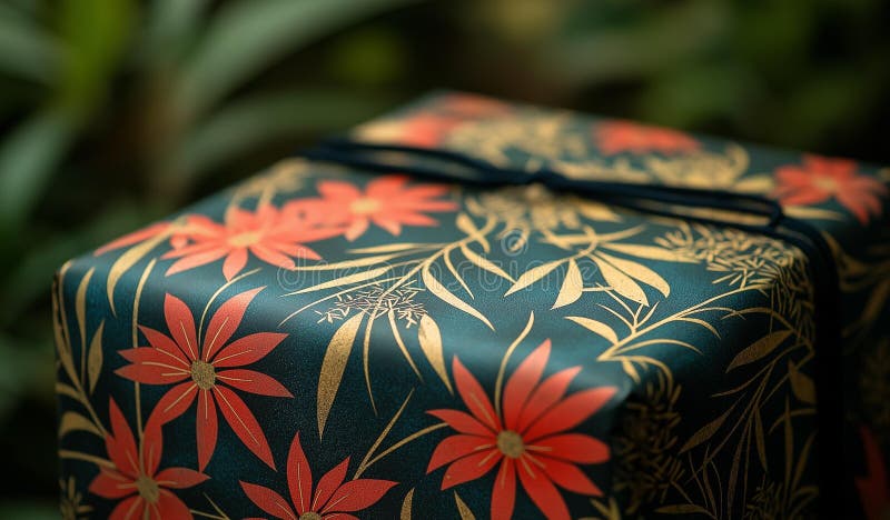 AI Generator Image of Gift Wrapping Paper Pattern,paper Gift Wrap ...