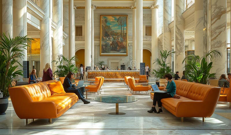 AI Generator Image of Retro Room, Rendered in High Resolution. Stock ...