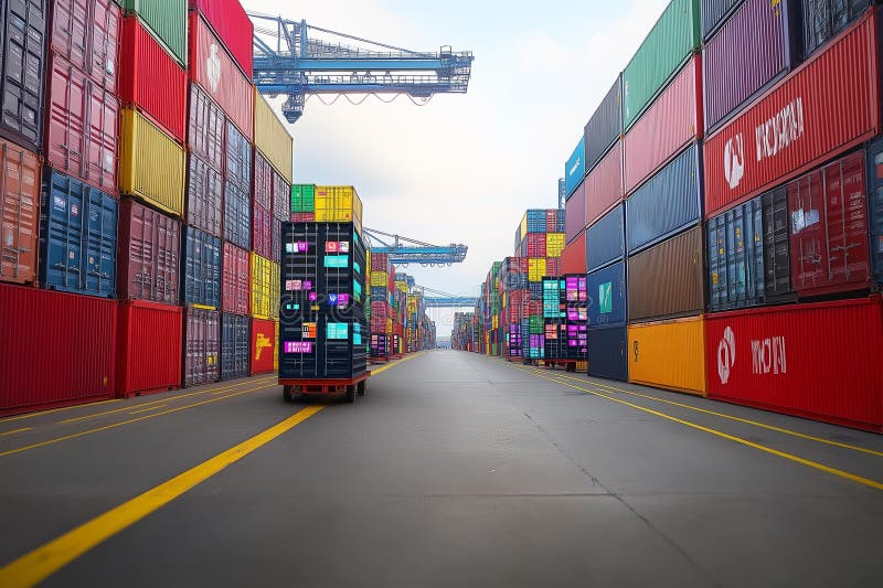 AI Generator Image of Transportation and Communications by Boat, Plane ...