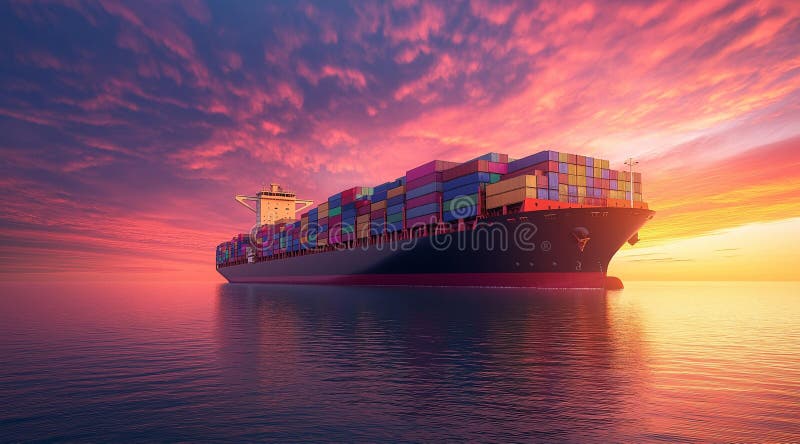 AI Generator Image of Transportation and Communications by Boat, Plane ...