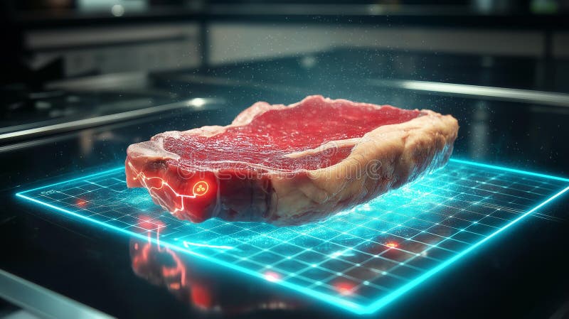 AI Generator Image of Visually Captivating Digital Food Safety Analysis ...