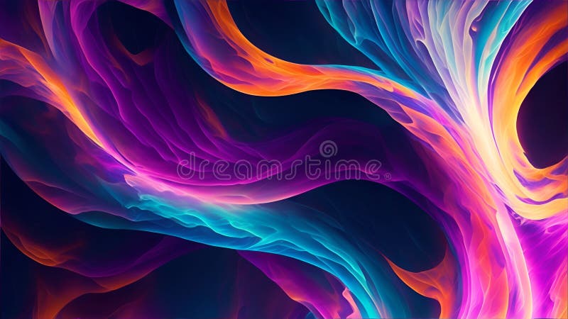 AI Generator Wallpaper for Background Graphic Stock Illustration ...