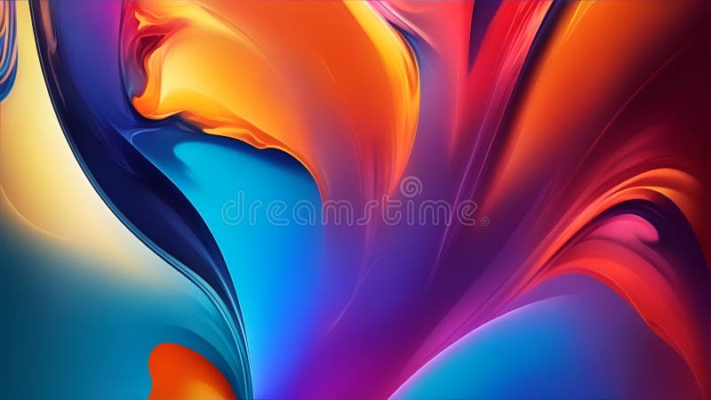 AI Generator Wallpaper for Background Graphic Stock Illustration ...