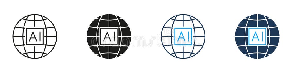 Worldwide Technology Ai Stock Illustrations – 24,036 Worldwide ...