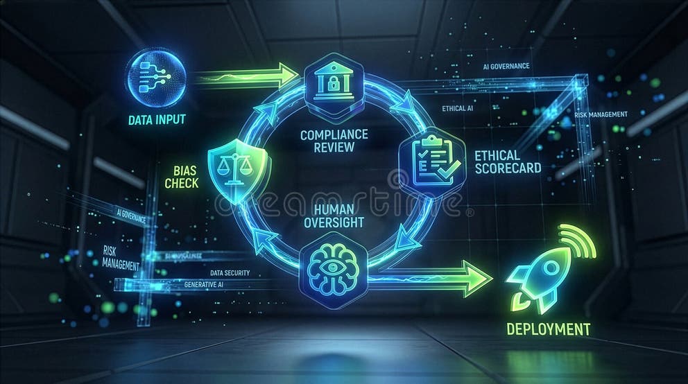 Responsible Ai Governance Framework Stock Illustrations – 150 Responsible Ai Governance ...