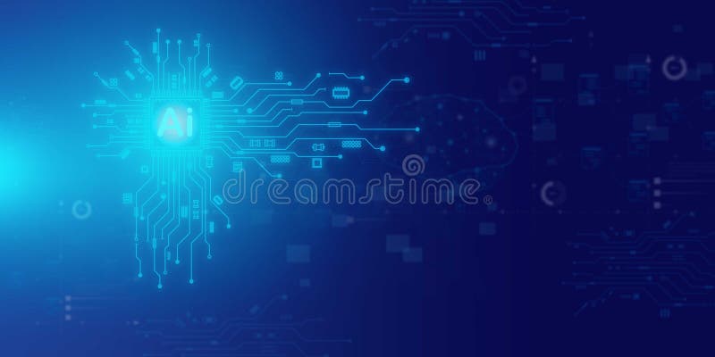 Ai Graphics Computer Chip Brain Memory Power, Artificial Intelligence ...