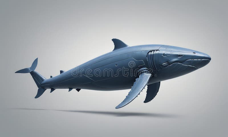 Shark shaped object stock illustration. Illustration of sealife - 330486540