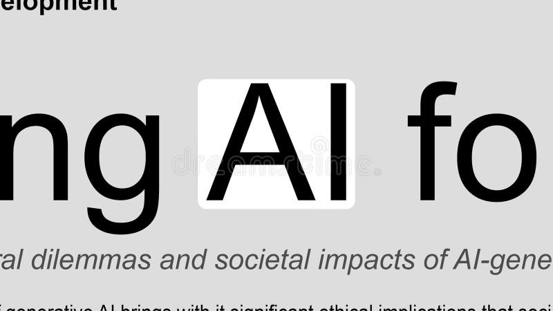 2024: AI, Headlines Fast Sequence Stock Video - Video of transformation ...