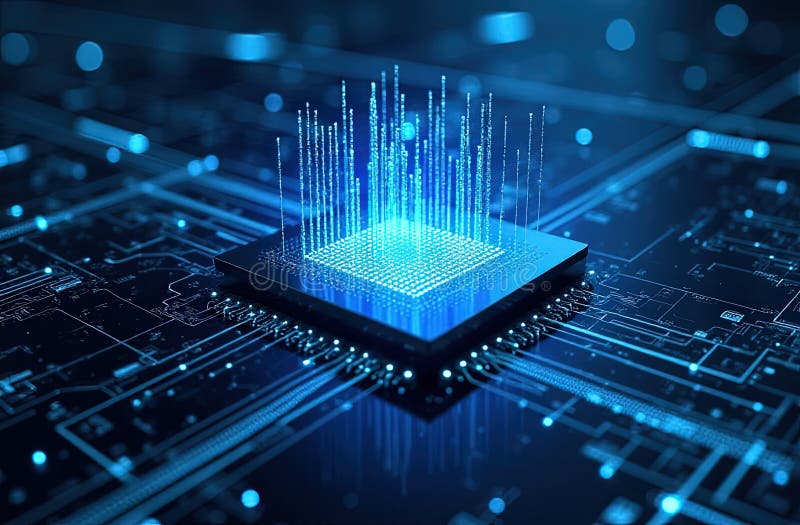 AI High-Tech Quantum Computer with Digital Holographic Data Processing ...