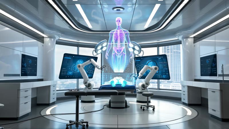 AI High-tech Surgery in Modern or Stock Video - Video of modern ...