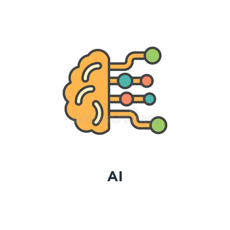 Artificial Intelligence Icon. Ai Concept Symbol Design, Vector I Stock ... Artificial Intelligence Icon. Ai Concept Symbol Design, Vector I Stock ...